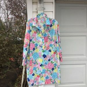 Talbots | Swim | Nwt Talbots Floral Pattern Bathing Suit Cover Up ...